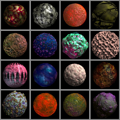 General Renderman mix alien skin