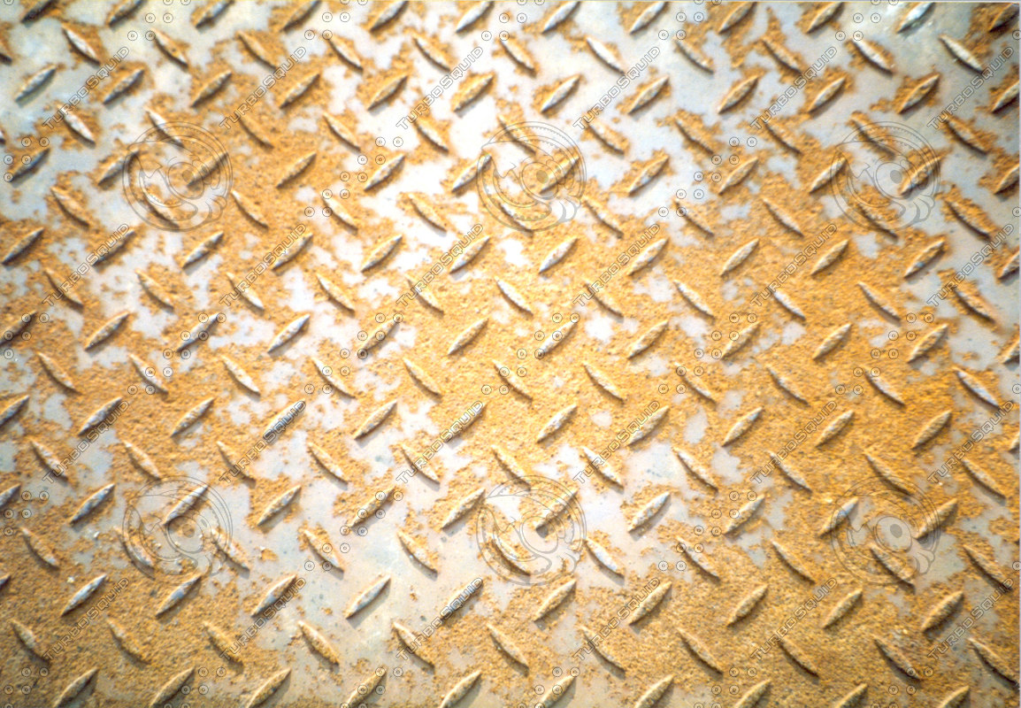 Texture JPEG rusty riffled sheet