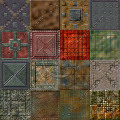 Texture tile floor wall