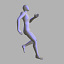 Motion FBX backward run cycle