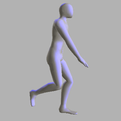 Motion FBX sword wielding walk