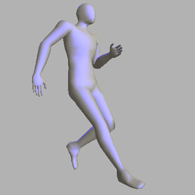 Motion FBX run clip walk