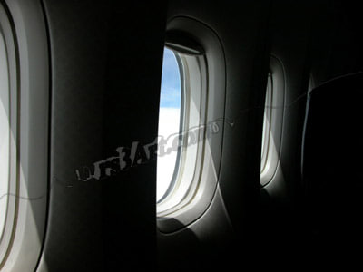 Stock JPEG Airplane cabin windows