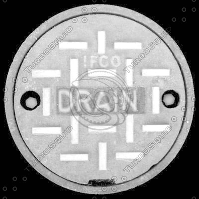 Texture TIFF Drain Cover Metal