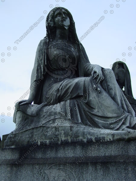 Stock JPEG Celtic Madonna necropolis