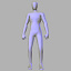 Motion FBX hero stand mocap