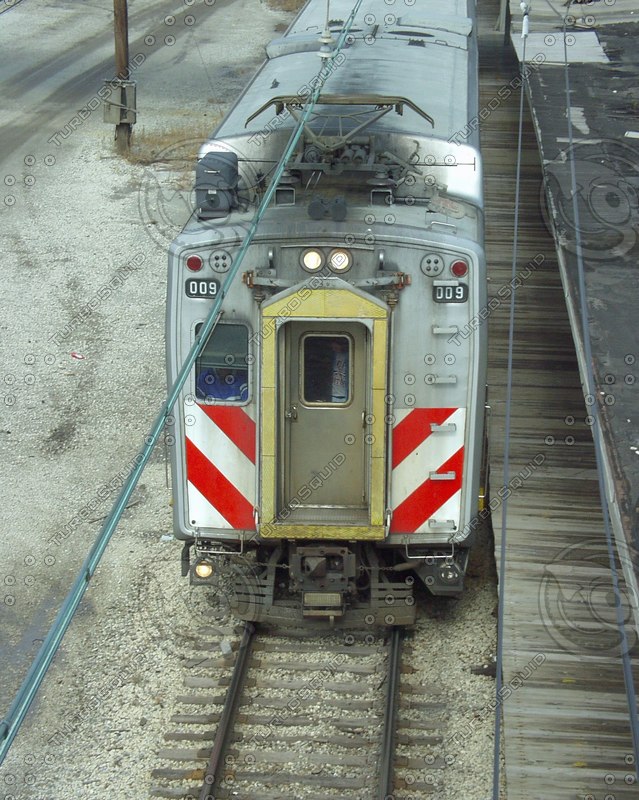 Stock JPEG Metra Train yard
