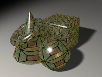 Materials 3ds Max Texture Mosaic Stained Glass