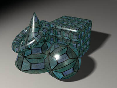 Materials 3ds Max Texture Mosaic Stained Glass