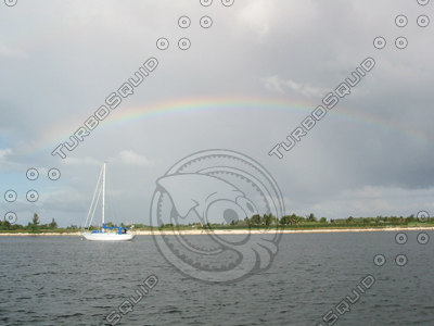 Stock TIFF Rainbow horizon ocean