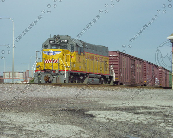 Stock JPEG train locomotive Union Pacific