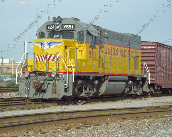 Stock JPEG train locomotive Union Pacific