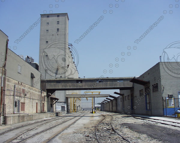 Stock JPEG Warehouse railroad train