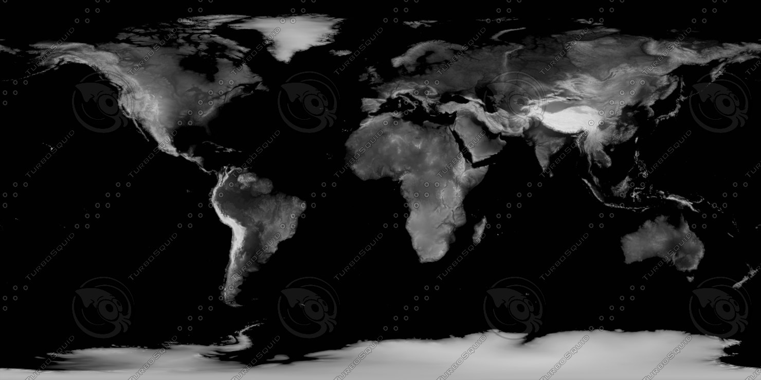 Texture JPEG Bump Earth Map