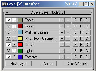 Scripts MaxScript Layer Maya 3DSMax