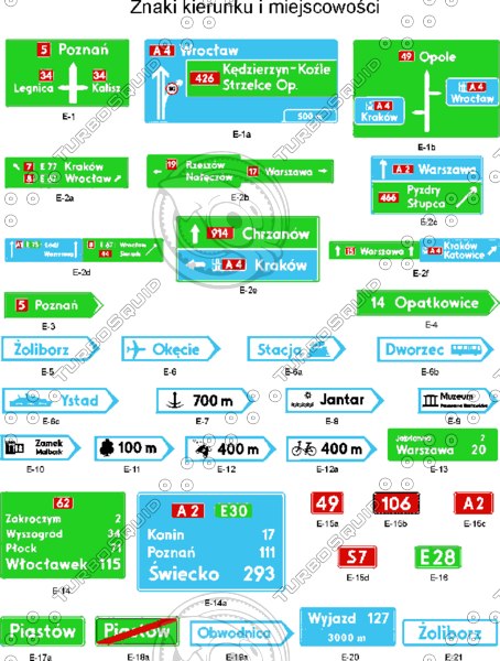 Texture GIF road signs traffic