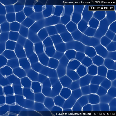 Texture JPEG Water animated caustics