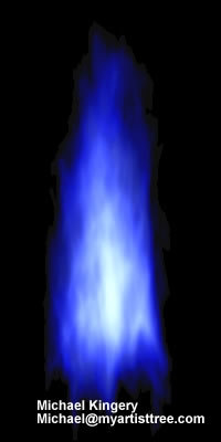General Quicktime blue flame ball
