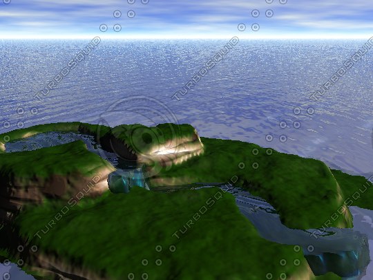 General Windows Bitmap River Island Bryce