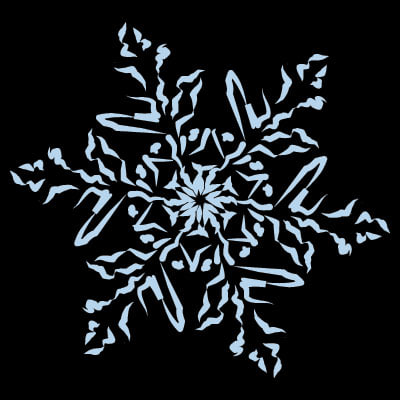 Shapes Adobe Illustrator snowflake snow flake