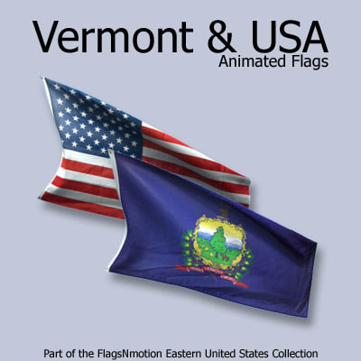 Texture JPEG Vermont Flag VT