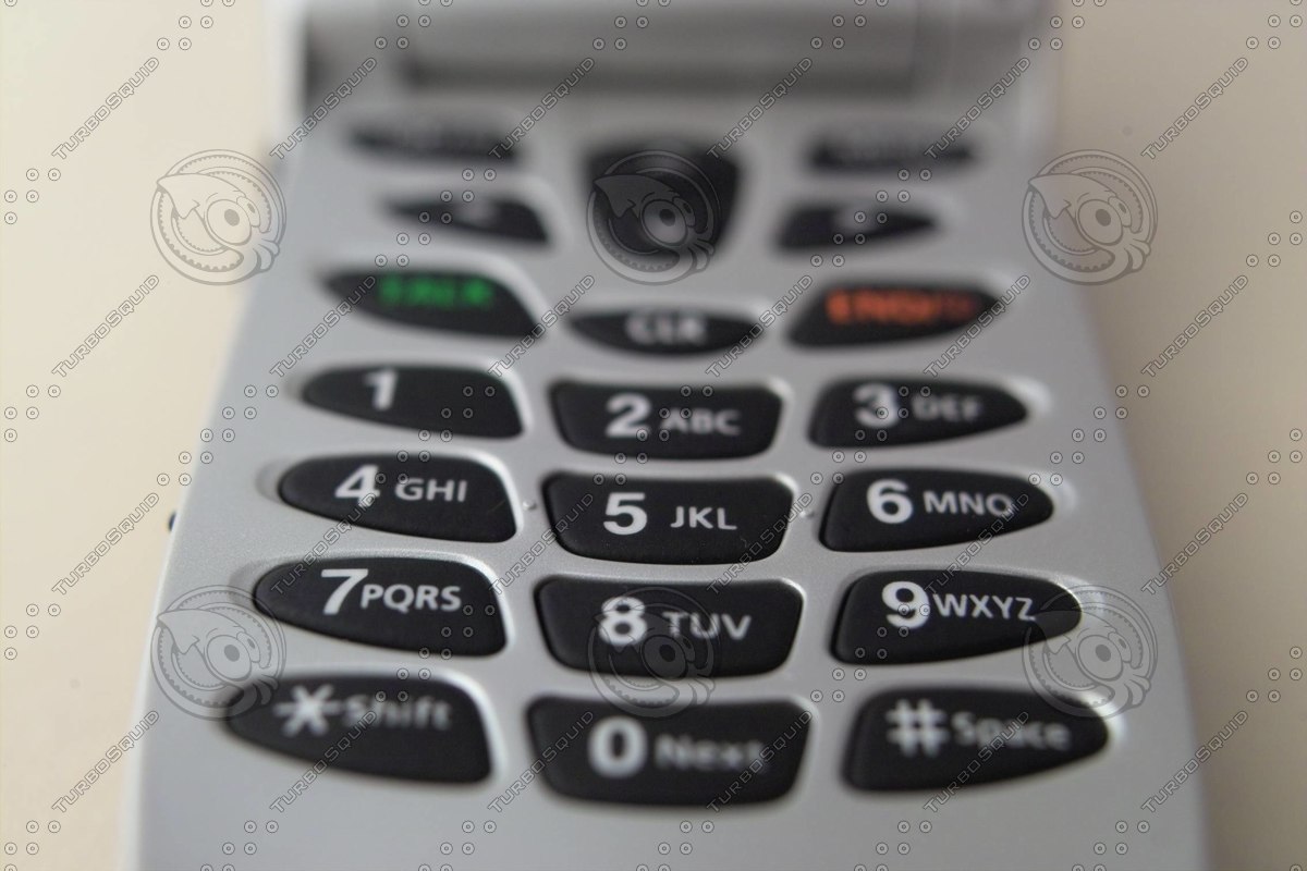 Stock JPEG phone pad phone