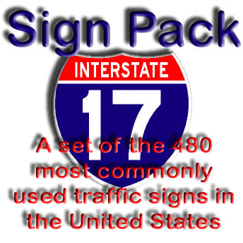 Texture GIF sign highway traffic