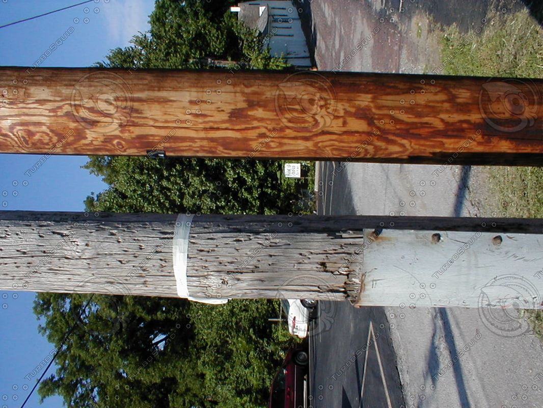 Texture JPEG wood pole parking
