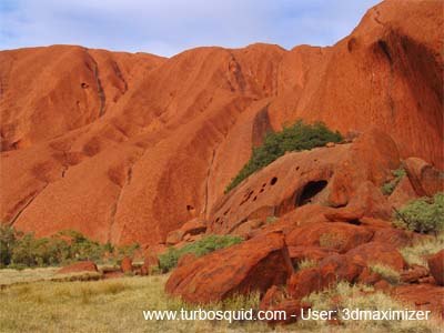 Stock JPEG Australia rock formation