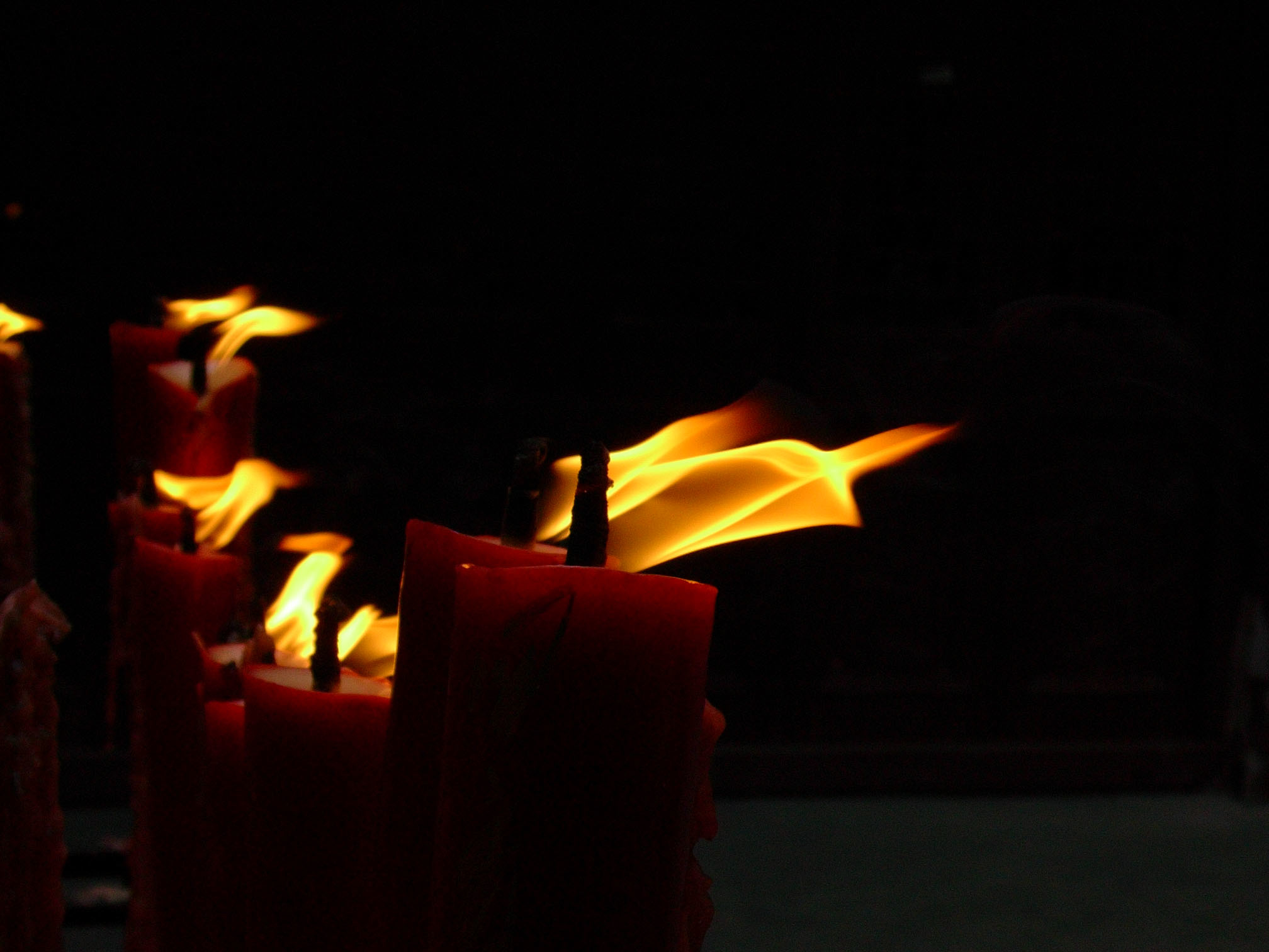 Stock Fire Candel Chinese