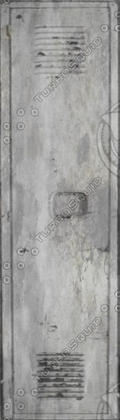 Texture JPEG locker door