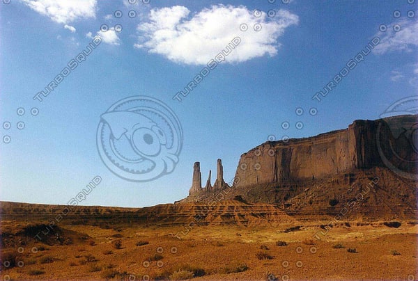 Texture JPEG Monument Valley sky