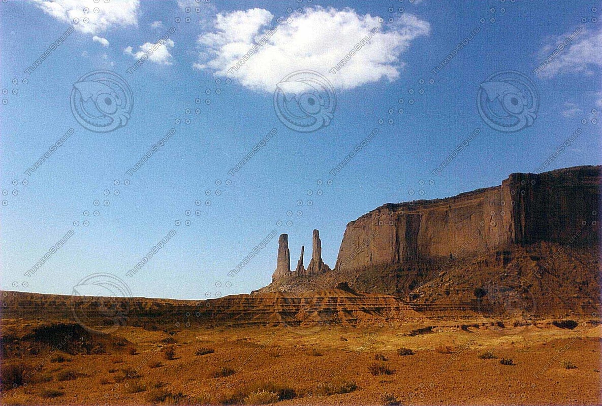 Texture JPEG Monument Valley sky