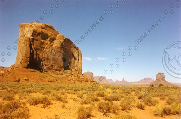 Texture JPEG Monument Valley sky