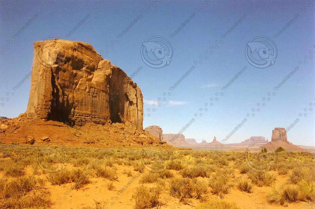 Texture JPEG Monument Valley sky