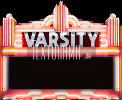 Texture JPEG neon movie theater