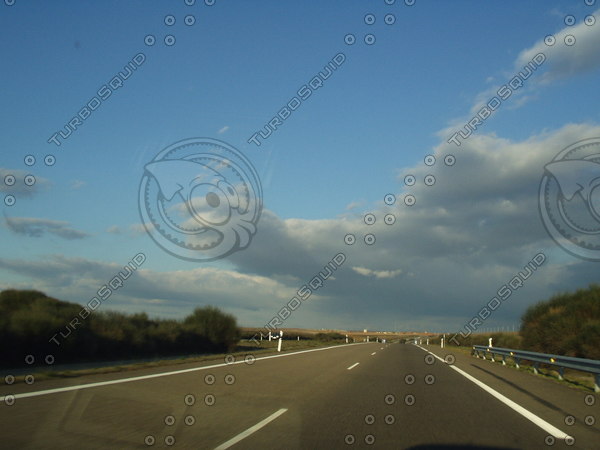Stock JPEG road landscape cloud