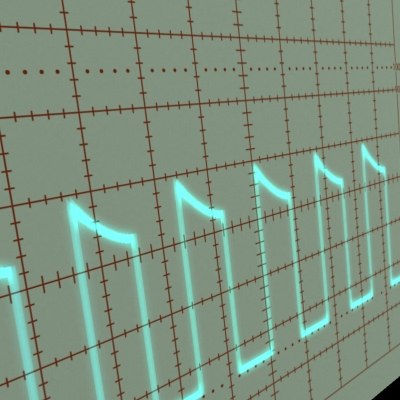 Texture JPEG scope oscilloscope screen