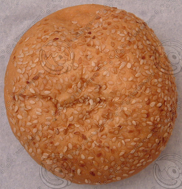 Texture JPEG Bun top food