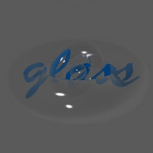 Materials 3ds Max Texture glass transparent shiny