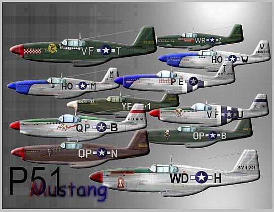 General PNG P51 Poster Mustang