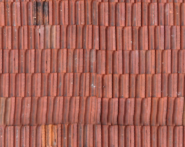 Texture JPEG roof tile red