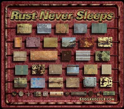 Texture rust never sleeps