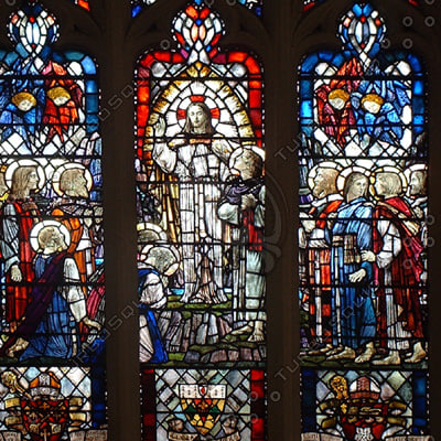 Texture JPEG stained glass church