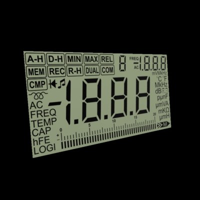 Texture JPEG meter multimeter lcd