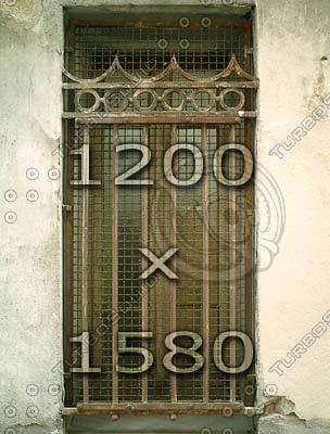 Texture Windows Bitmap window bars rusty