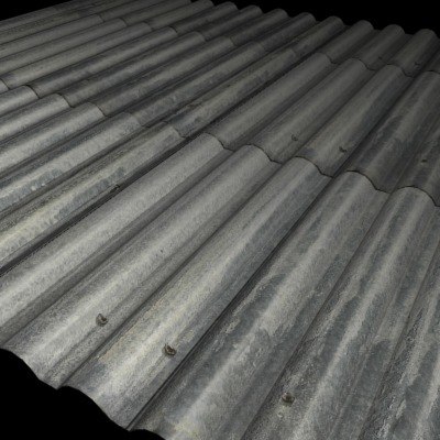 Texture JPEG corrugated iron roof