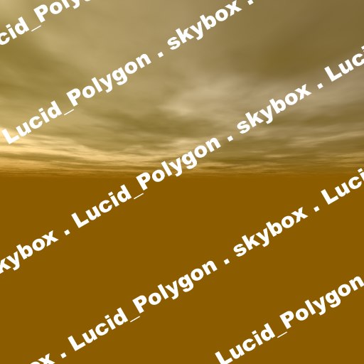 Texture PNG sky box texture