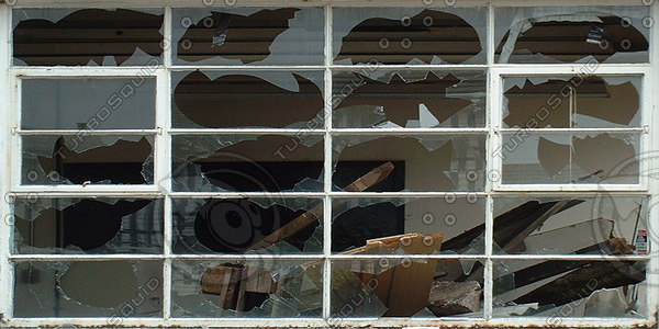 Texture JPEG window smashed debris