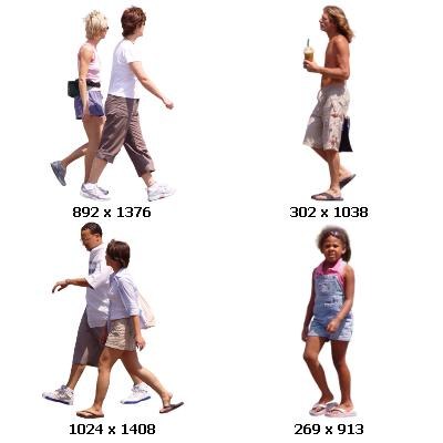 Texture Photoshop summer people texture